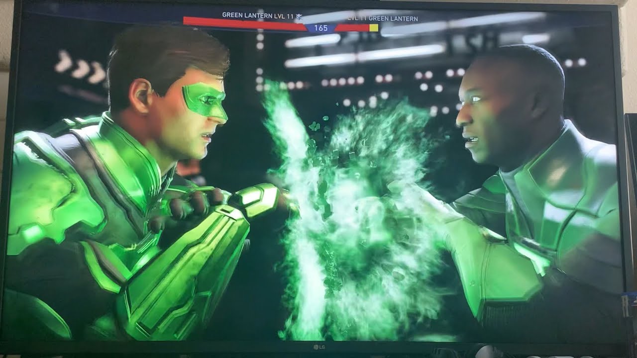 Injustice 2: John Stewart vs Hal Jordan - YouTube