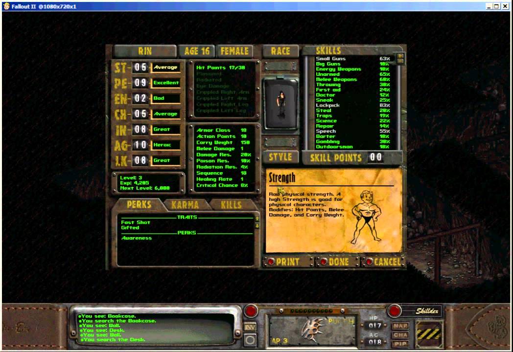 Let's Play Fallout 2 Part 6: Rat God aka Keeng Ra'at XD - YouTube