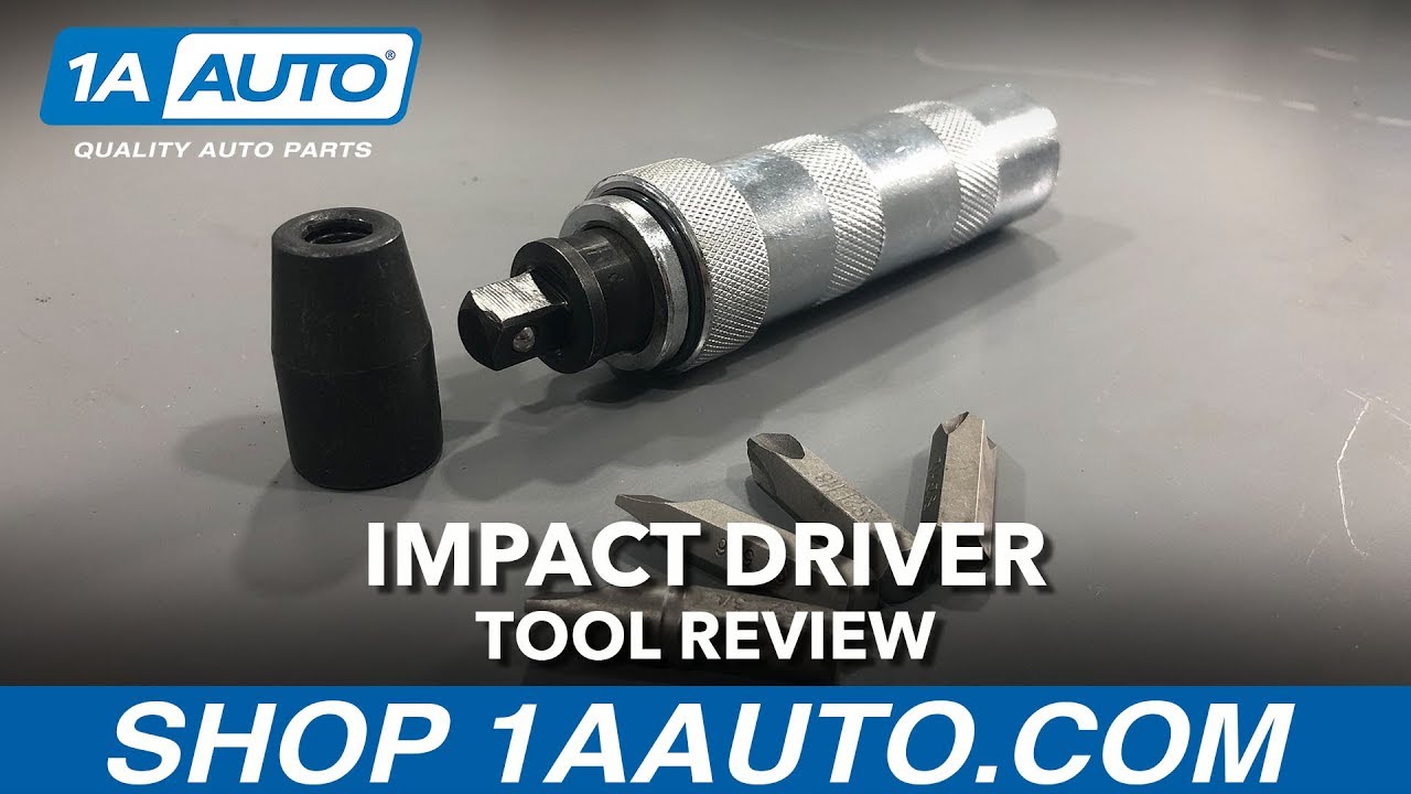 Impact Driver Available on 1aauto.com - YouTube