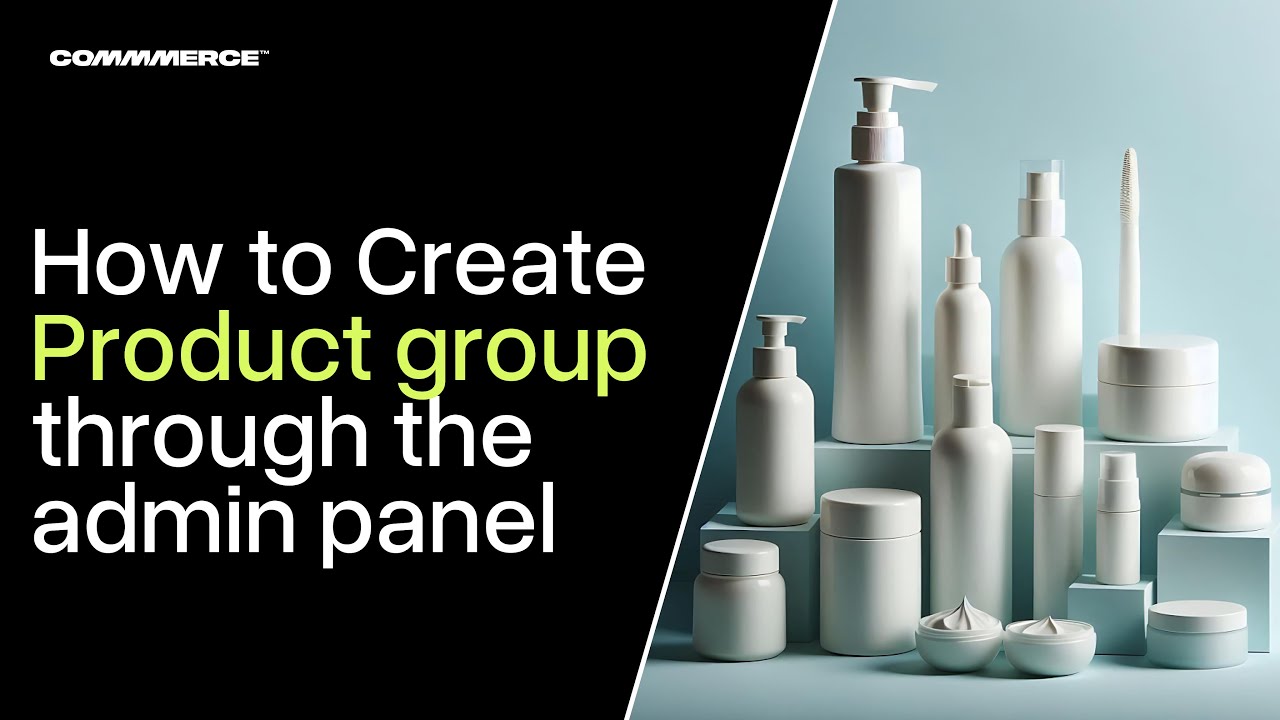 How to Create and Manage Product Groups - YouTube