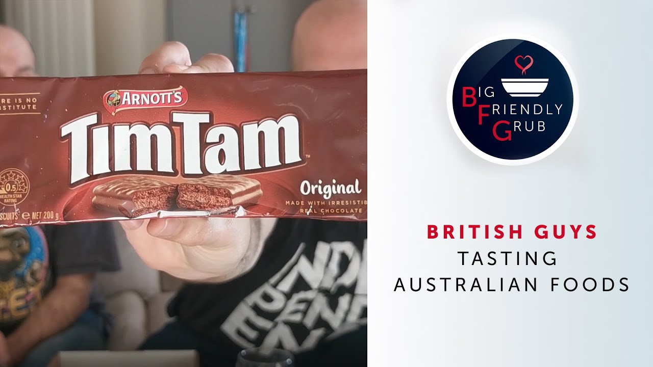 British Guys Tasting Australian Foods - YouTube
