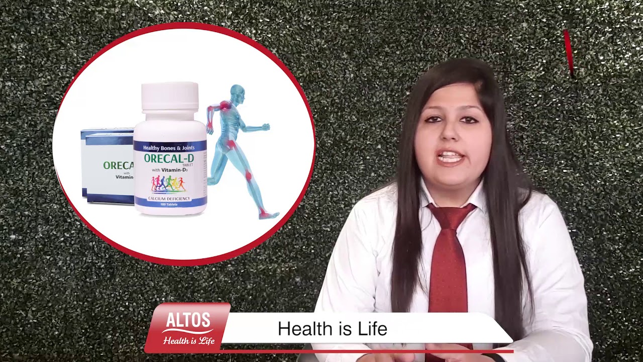 Altos Orecal D Calcium Tablet - YouTube