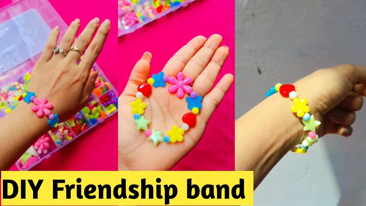DIY Friendship band 😱#diy #craft #handmade #friendshipband# ...