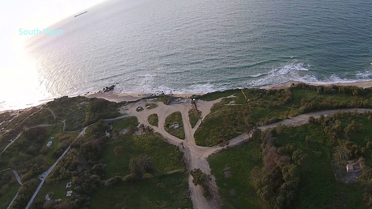 Tel Ashkelon Aerial Views (BibleWalks.com) - YouTube