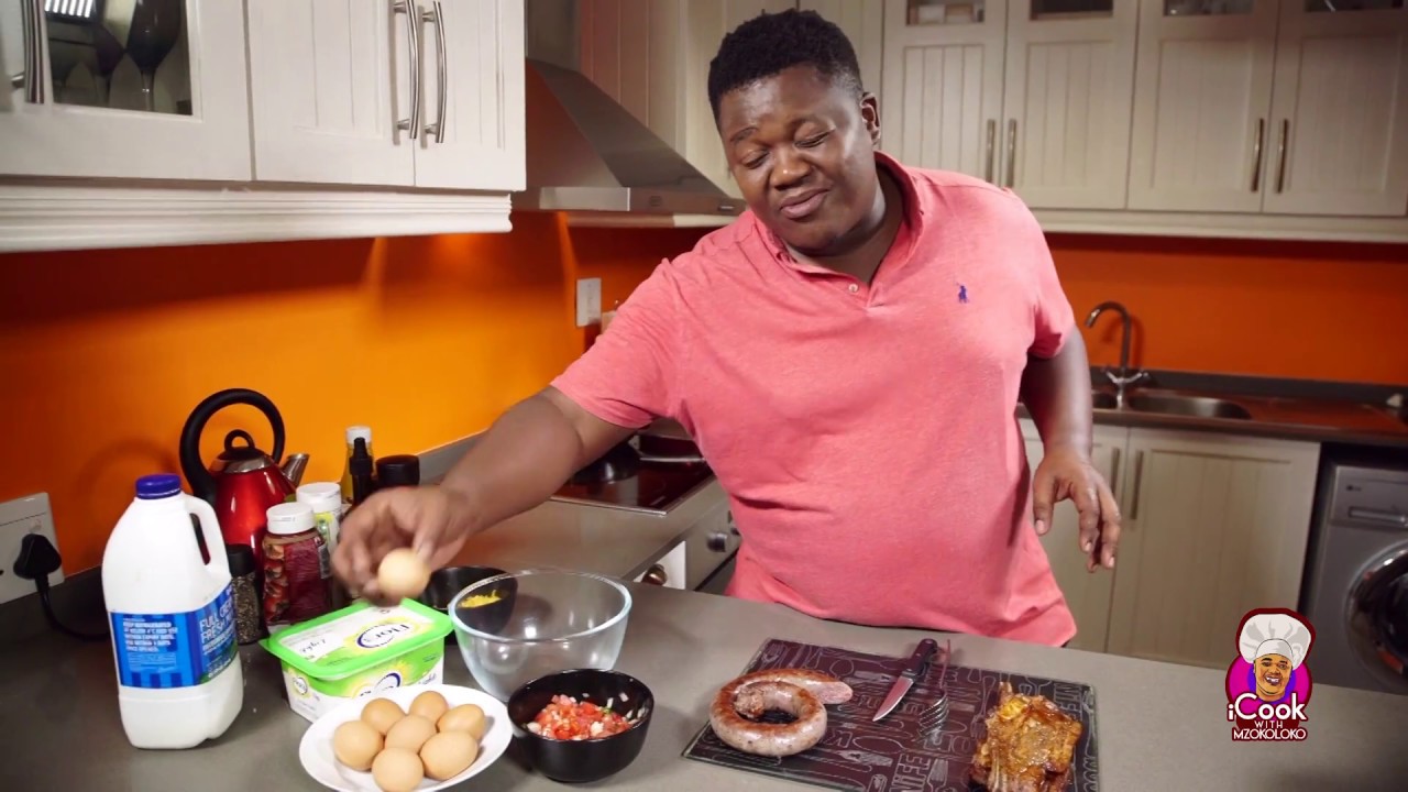 i Cook With Mzokoloko Shisanyama omelette - YouTube
