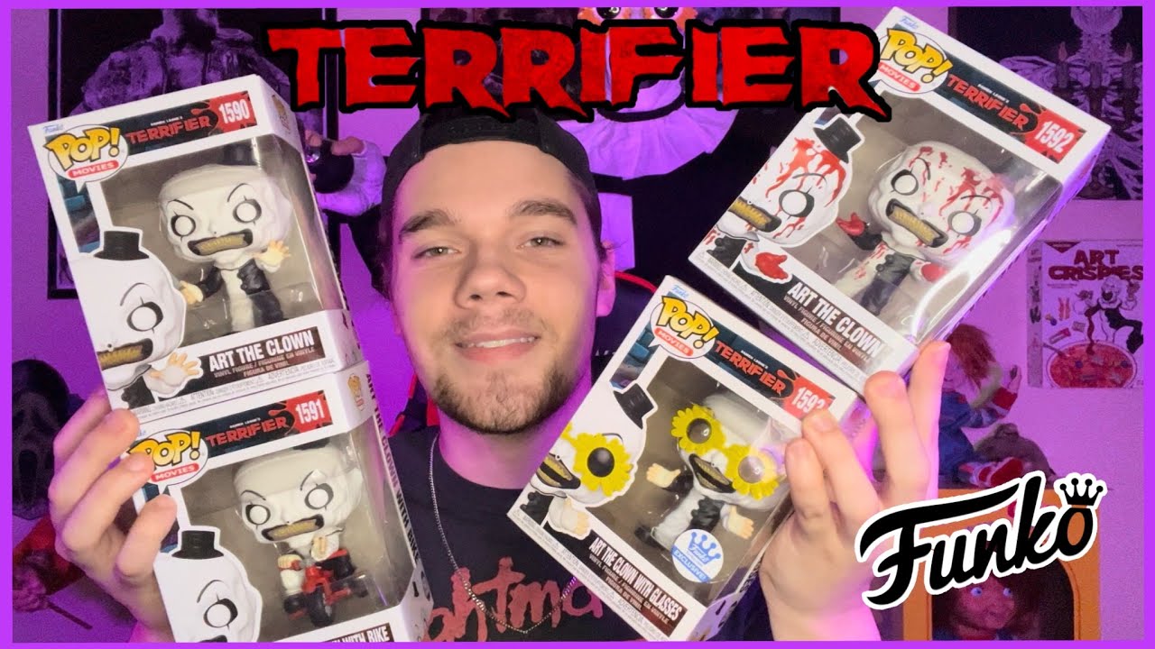 NEW Art The Clown TERRIFIER FUNKO POP Set Unboxing And Review! (Did I ...