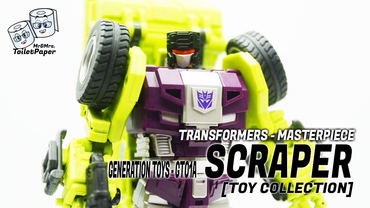 [Transformers Masterpiece] GT-01A Scraper - YouTube