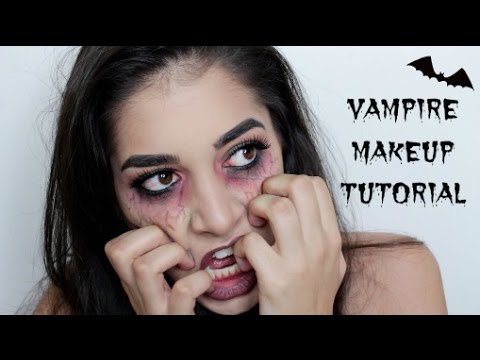 The Vampire Diaries HALLOWEEN Makeup Tutorial - YouTube