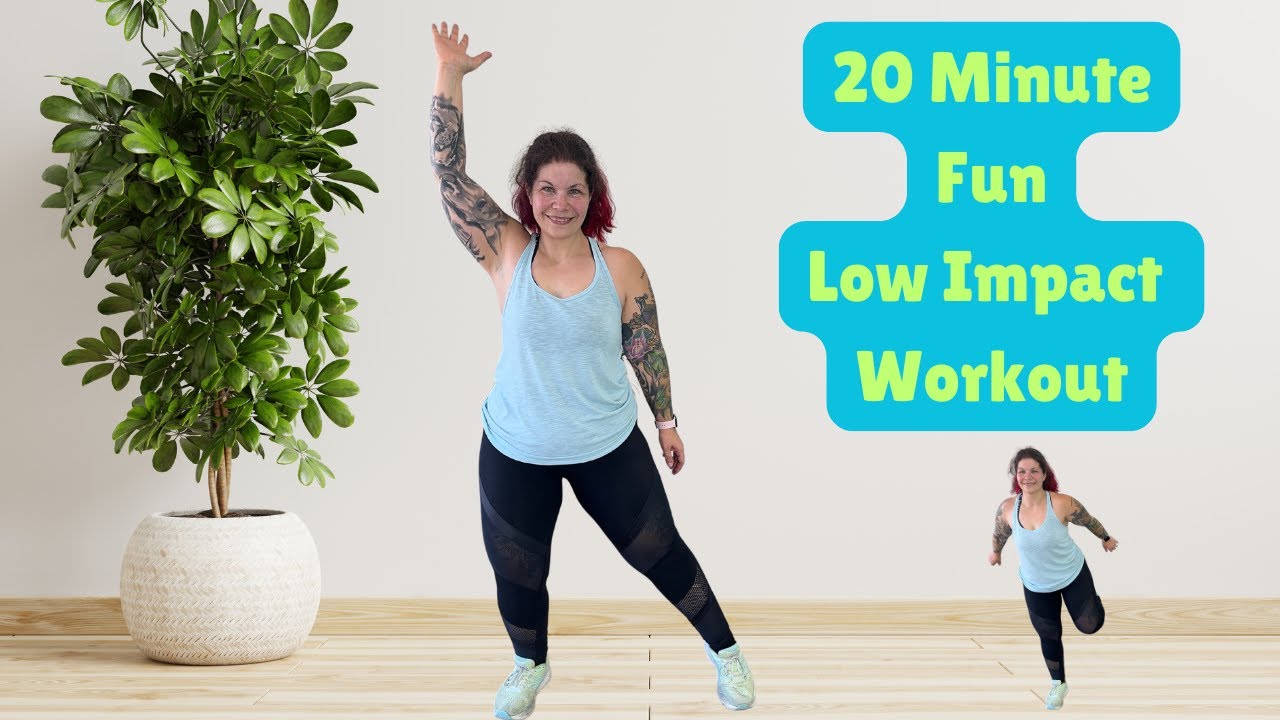 20 Minute Low Impact high intensity workout for beginners - YouTube