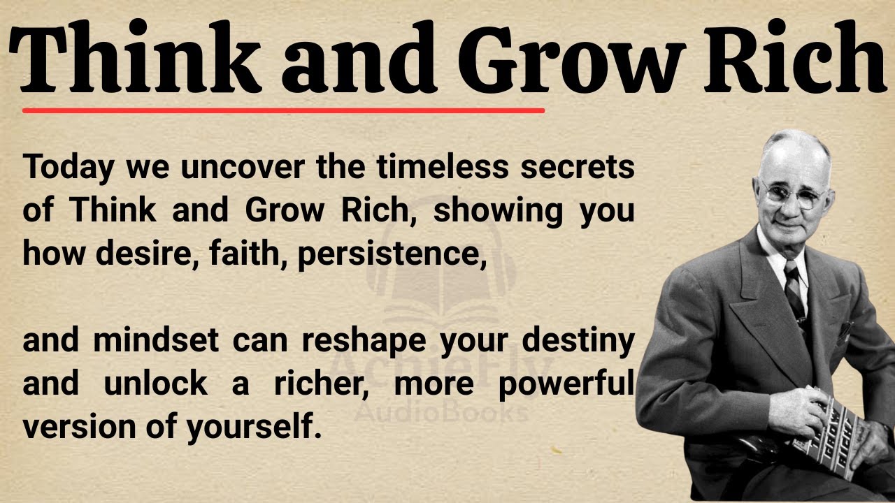 Think And Grow Rich – The Ultimate Success Blueprint🔥 | Improve English ...