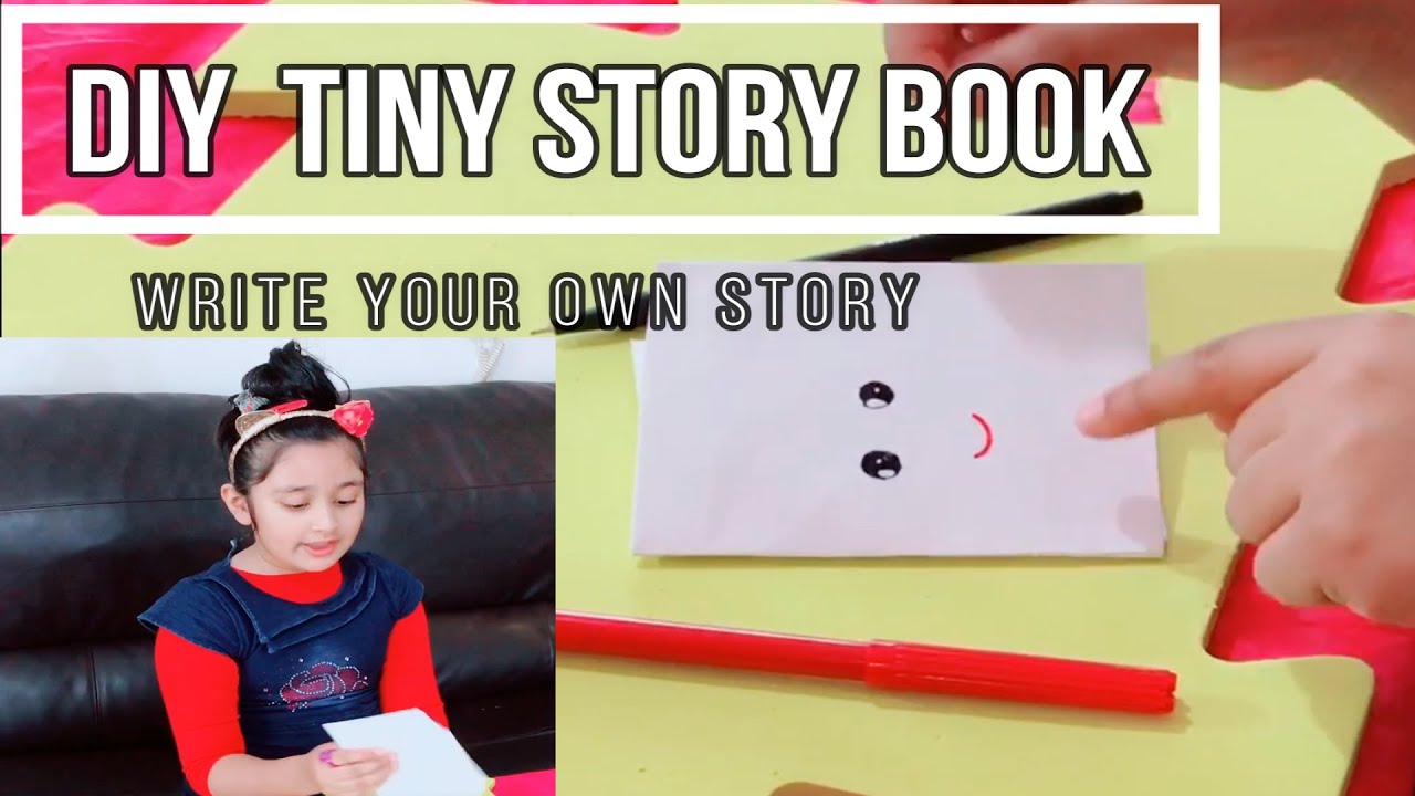 CREATE YOUR OWN CUTE STORY BOOK STEP BY STEP GUIDE BY MISHKA - YouTube