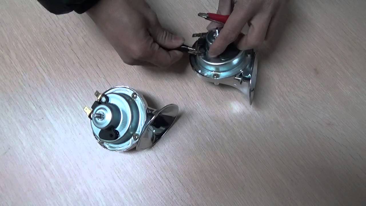 Silver Snail horn sound test - YouTube