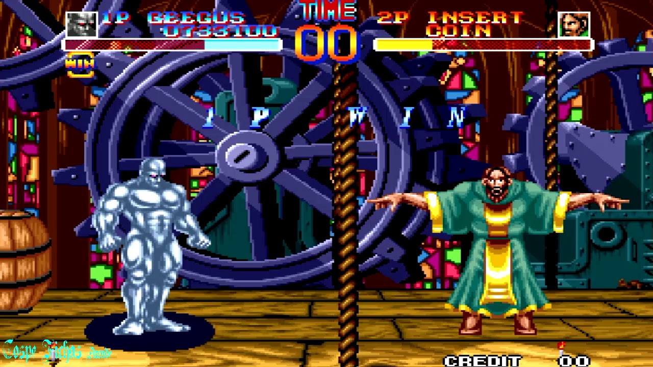 World Heroes - Geegus (Arcade) - YouTube