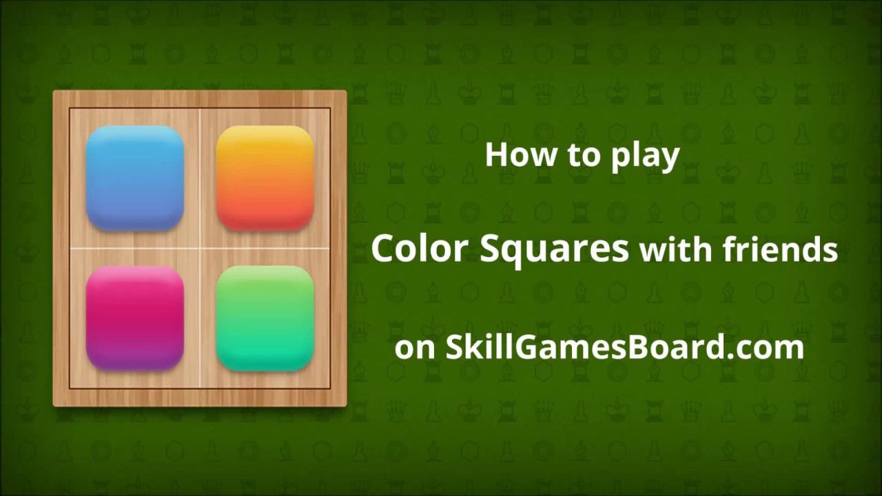 How to play Color Squares with friends - YouTube