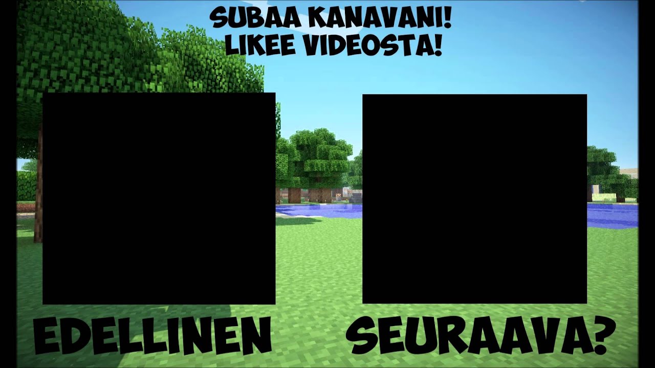 *FREE MINECRAFT OUTRO TEMPLATE* {FINNISH} {DESC} - YouTube