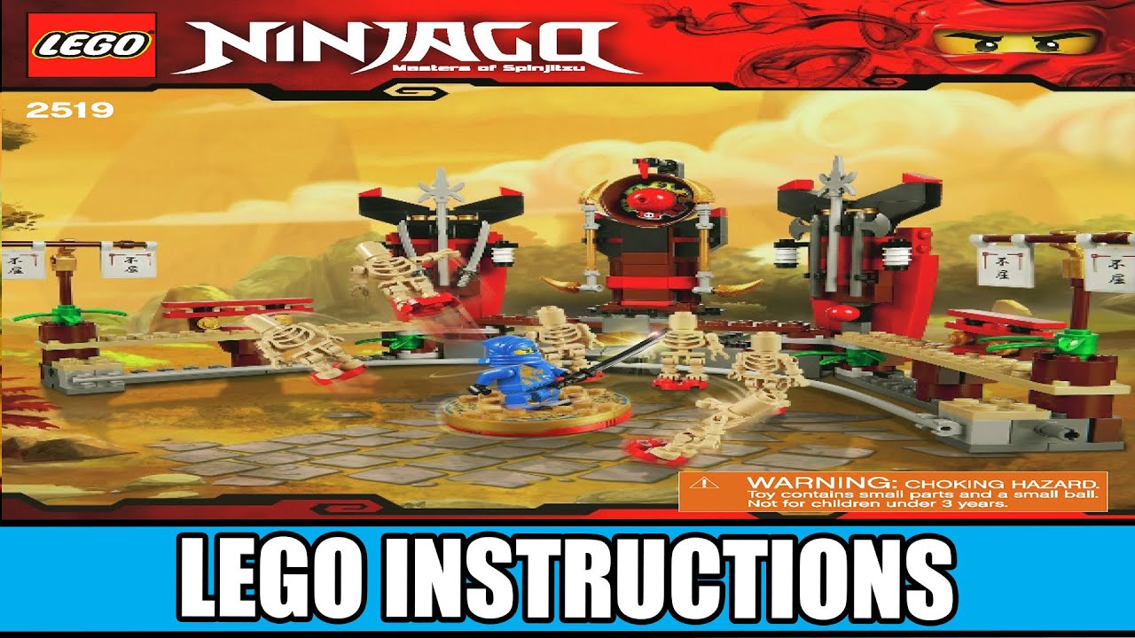 LEGO Instructions | Ninjago | 2519 | Skeleton Bowling - YouTube