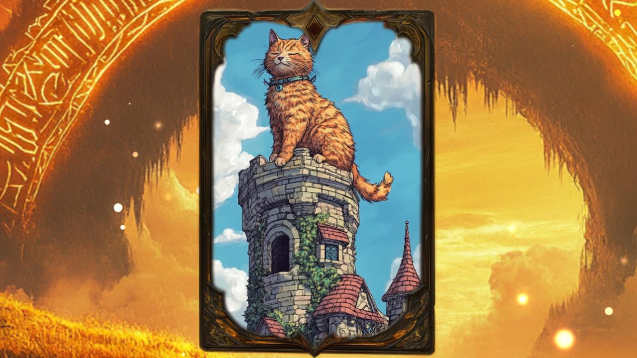 If real life was a TCG the cat card would be overpowered - YouTube