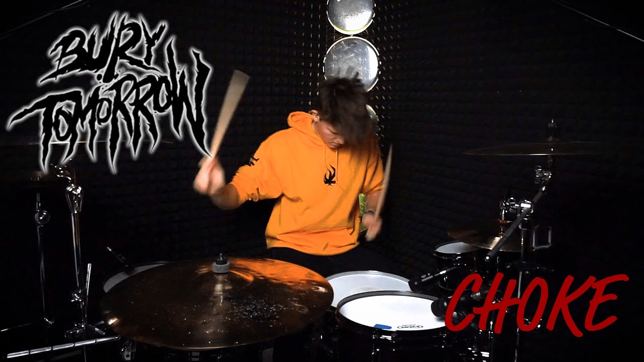 Hendrik.Drums - Choke - Bury Tomorrow - DRUM COVER - YouTube