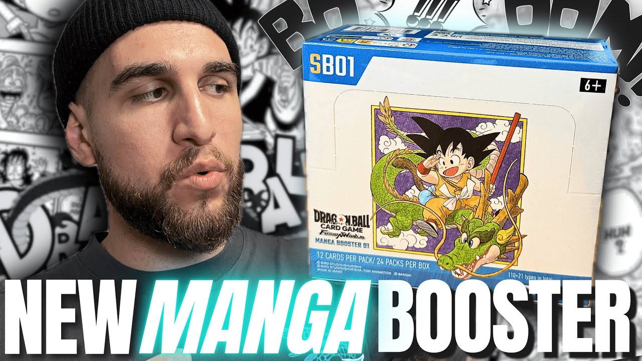 This NEW Dragon Ball Manga Booster Is The Most BEAUTIFUL Set I Have ...