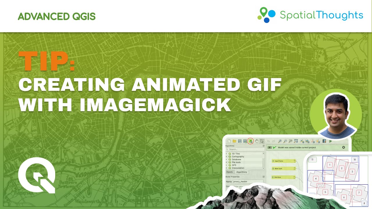 Creating Animations with ImageMagick - Advanced QGIS - YouTube
