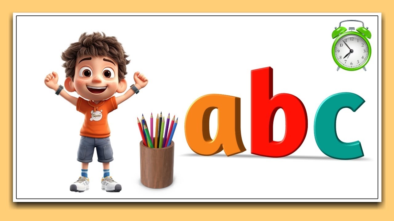 abcd Small Letters | lower Case Alphabets for Kids Basic Learning | Pre ...