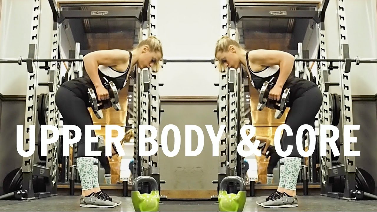 The Workout Series || Upper Body & Core + Warm Up - YouTube