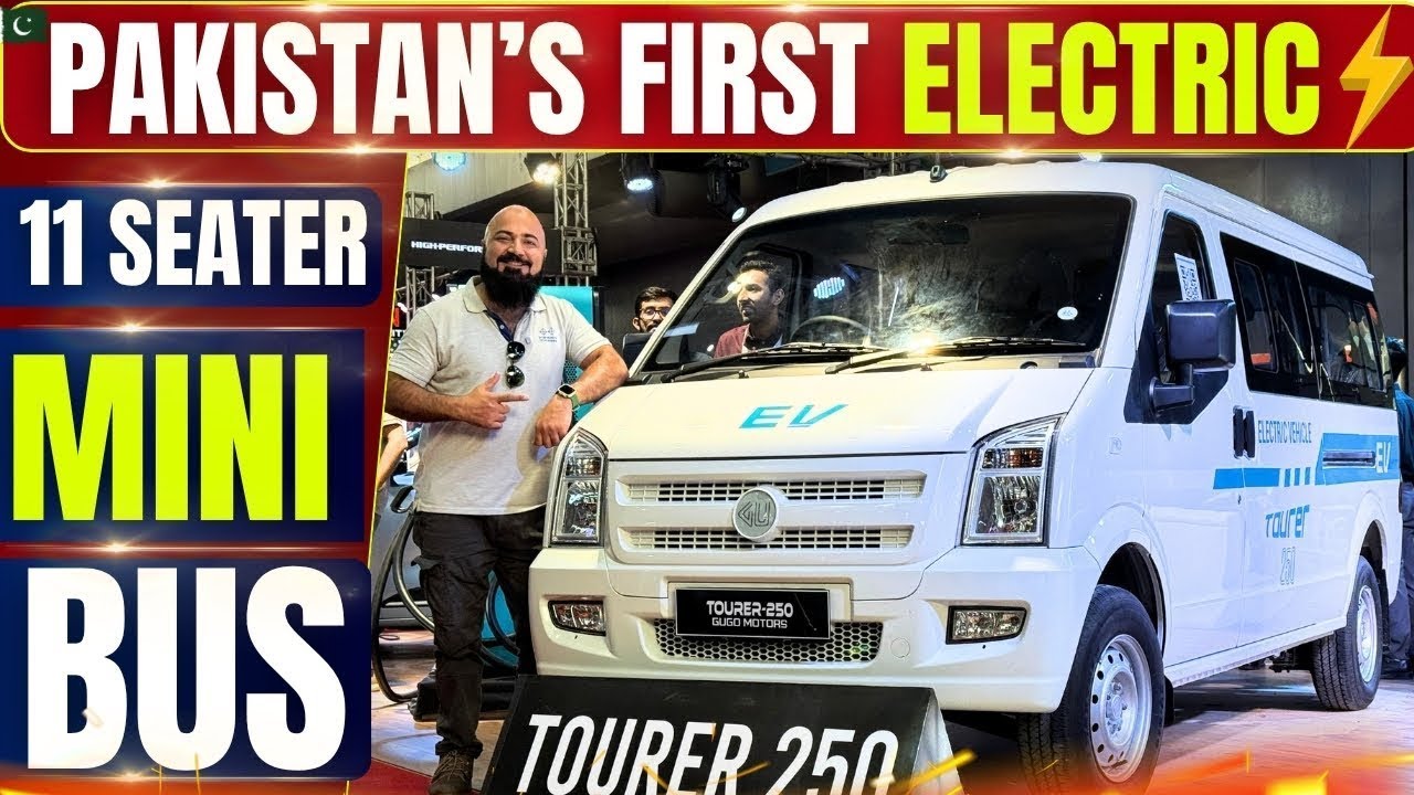 FIRST ELECTRIC 11 SEATER MINI BUS IN PAKISTAN | FIRST OF IT’S KIND IN ...