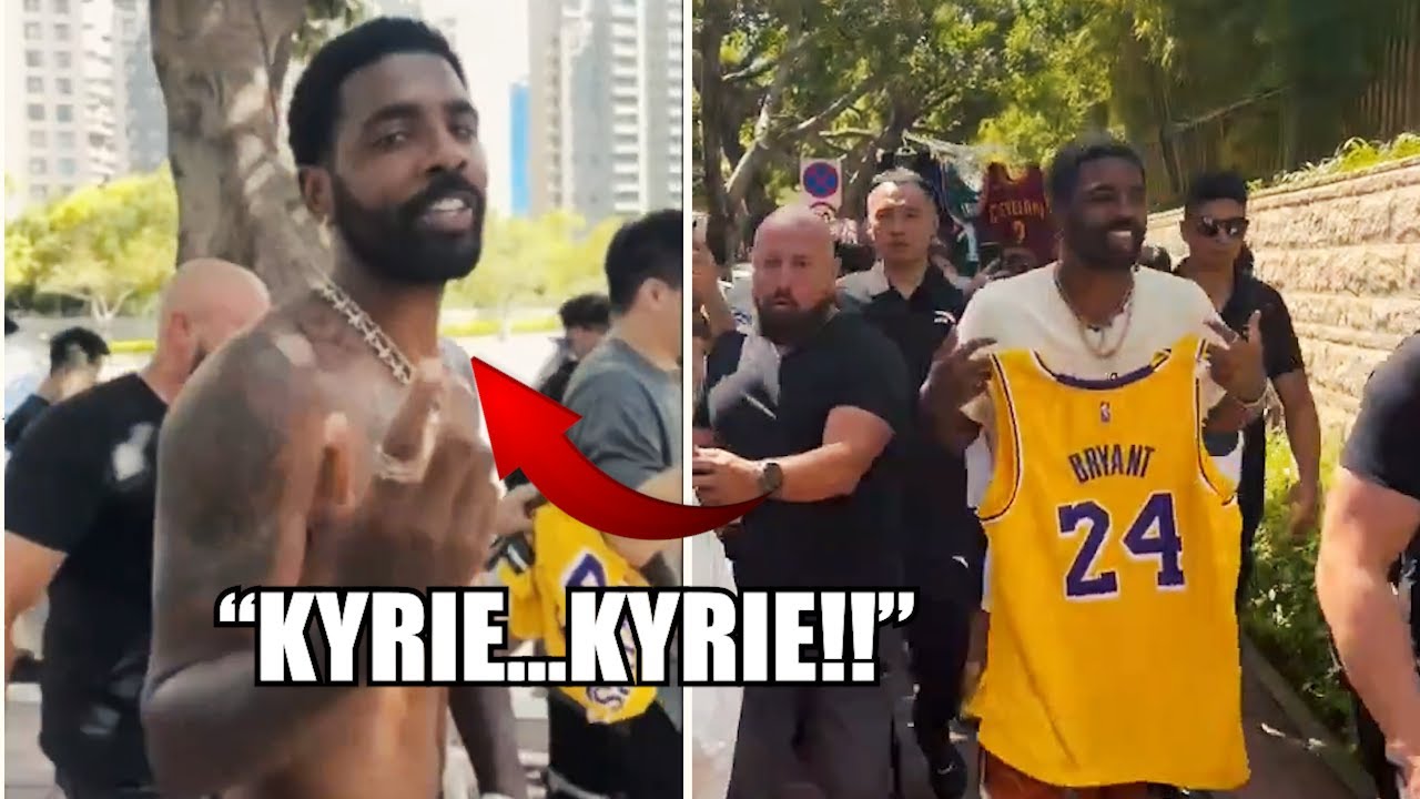 Kyrie Irving Gets Amazing Love in China, Fans Chant "KYRIE KYRIE!" W ...