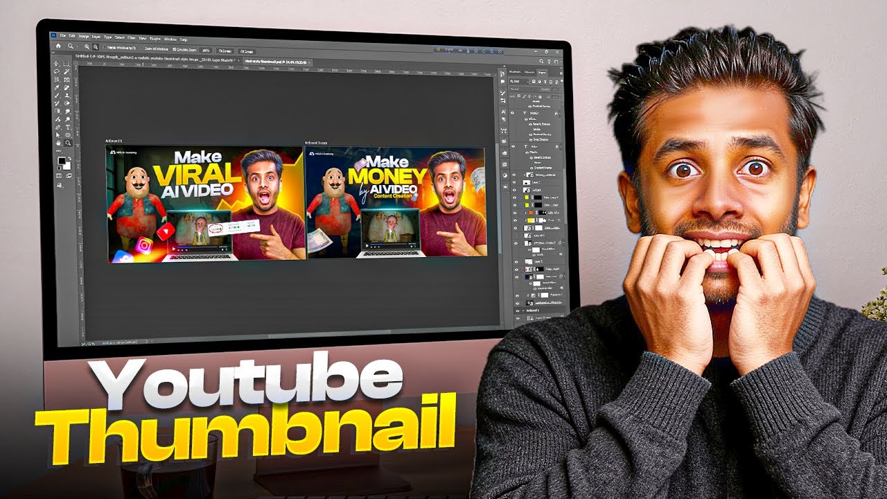 Youtube Thumbnail Design In Photoshop Complete Guidelines - YouTube