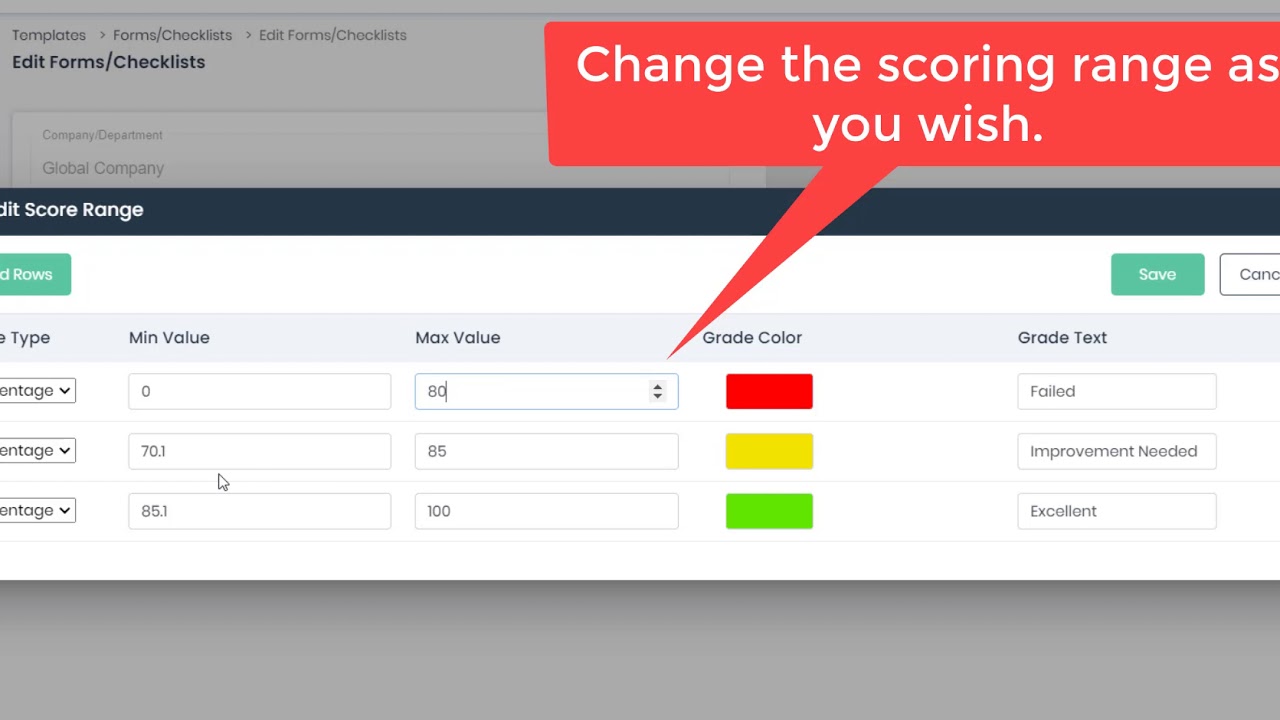 How To Update The Pass Fail Percentage Of An Audit YouTube How To Update The Pass Fail Percentage Of An Audit YouTube