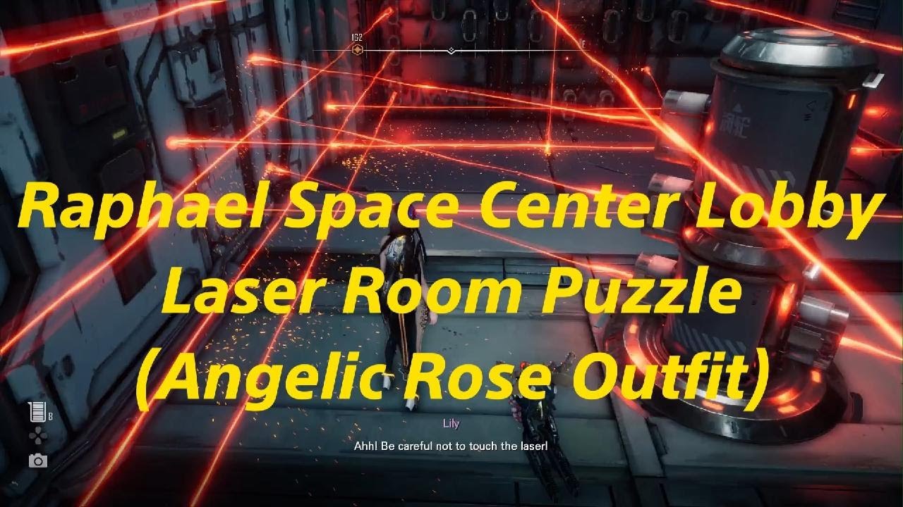 Stellar Blade: Raphael Space Center Lobby - Laser Room Puzzle (Angelic ...
