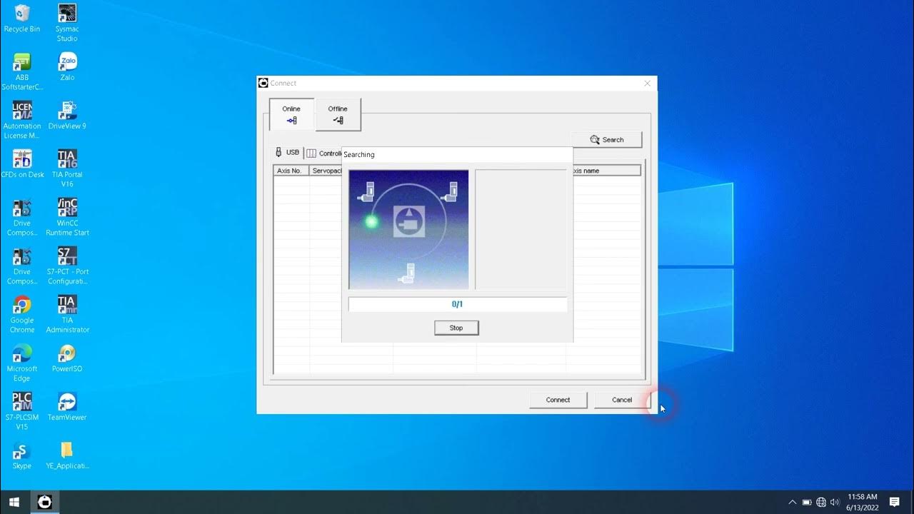 Upload Parameter ServoPack Yaskawa SGDV - YouTube