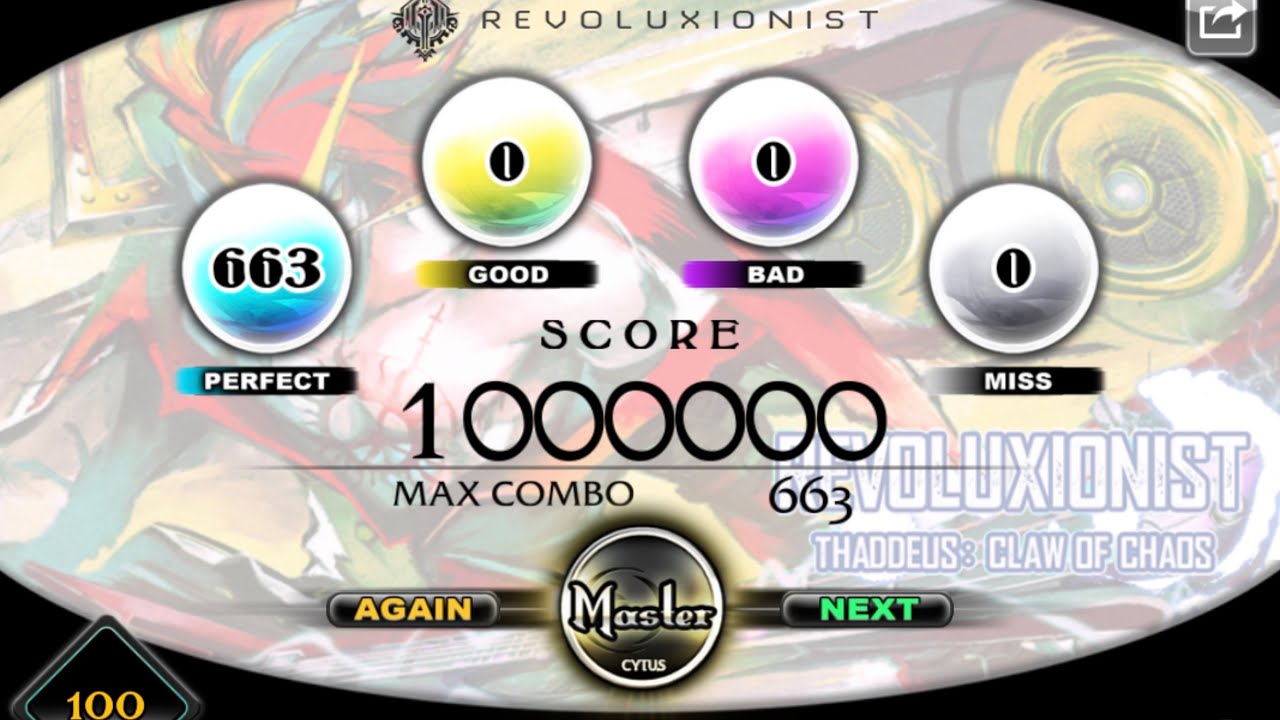 [Cytus] Chapter S: Revoluxionist Thaddeus: Claw of Chaos Hard Million ...