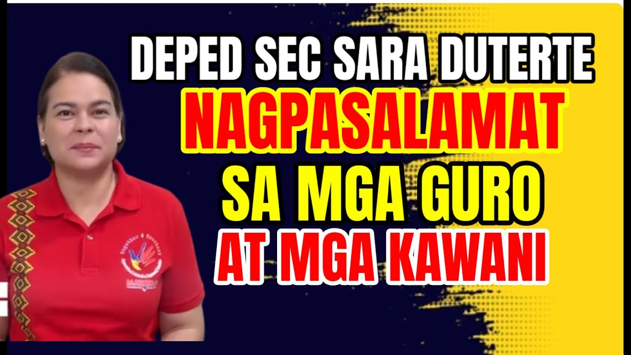 DEPED SEC EXPRESSED HER GRATITUDE TO EVERYONE| DEPED AS TOP PERFORMING ...