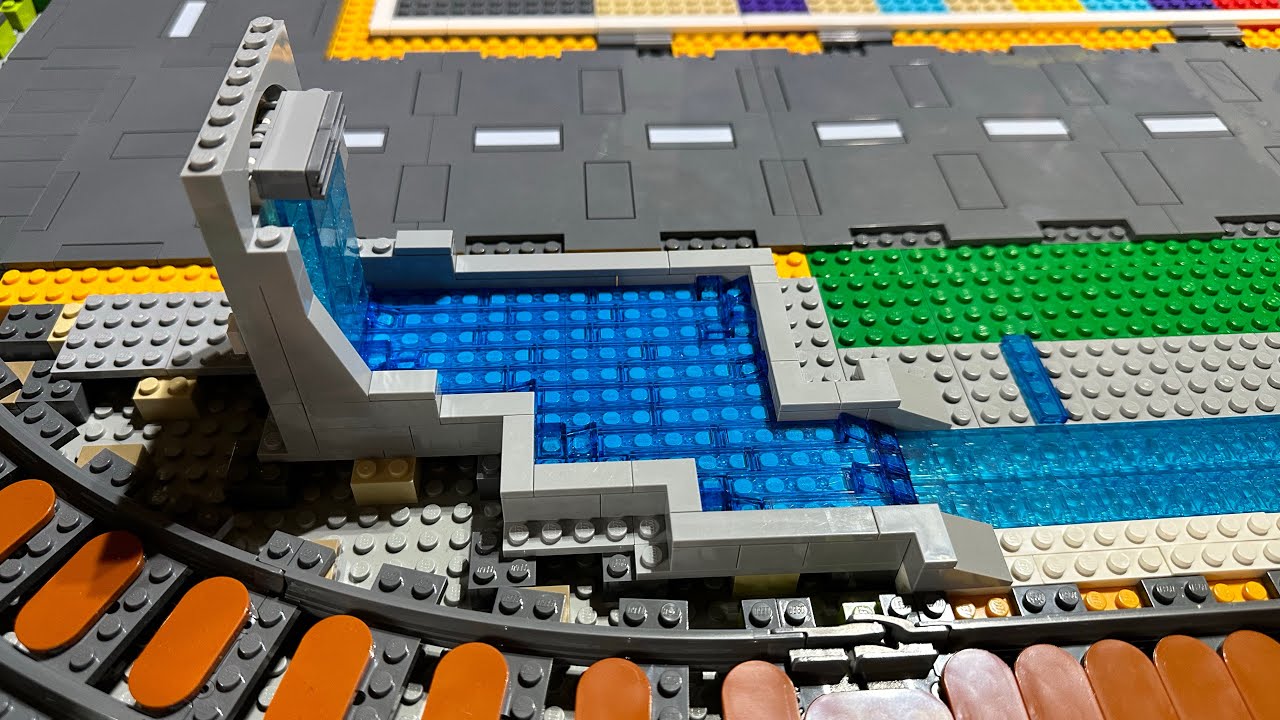 ADDING MORE WATER TO THE LEGO CTY! - YouTube