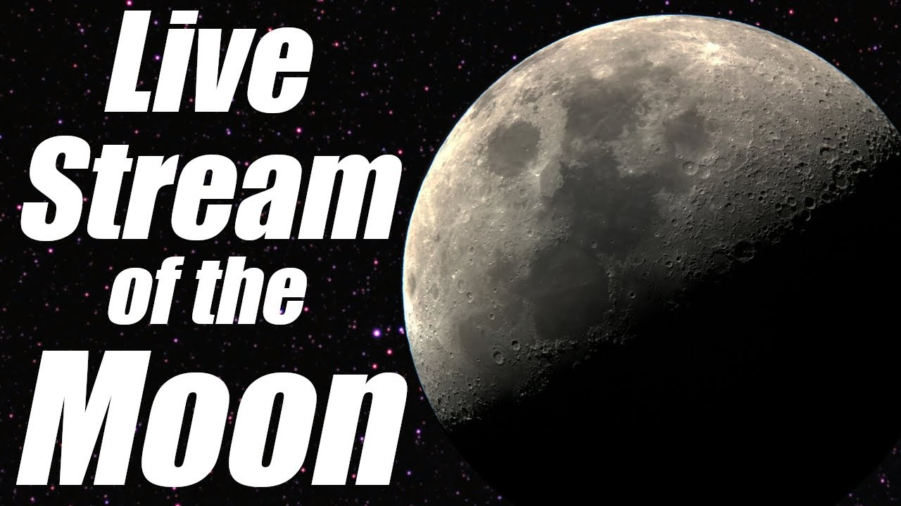 Live Stream of the Moon | A Late Night Star Party - YouTube