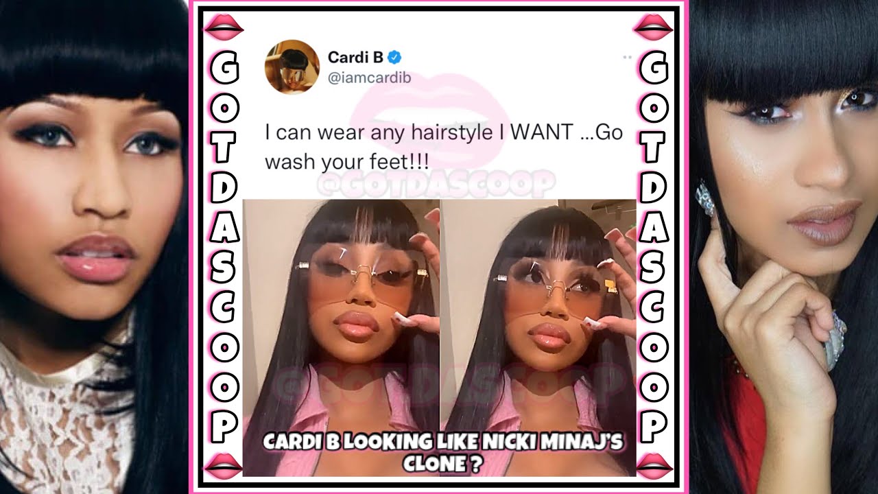 Cardi B Looks Like Nicki Minaj’s “STUNT DOUBLE” In Queens ? 👀 - YouTube
