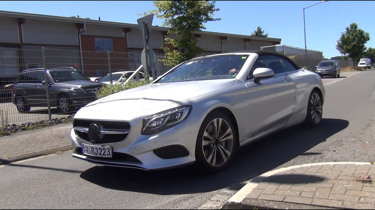 2016 Mercedes S Class Cabriolet & Mercedes-AMG E63 Testing at the ...