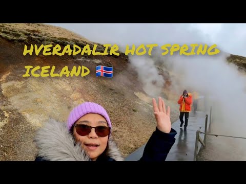 HVERADALIR HOT SPRING, ICELAND - YouTube