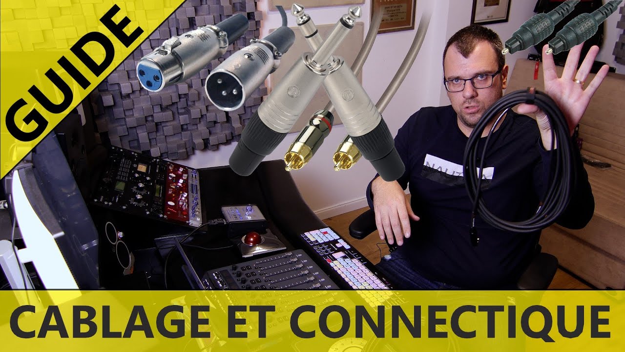 Le cablage audio en studio - YouTube