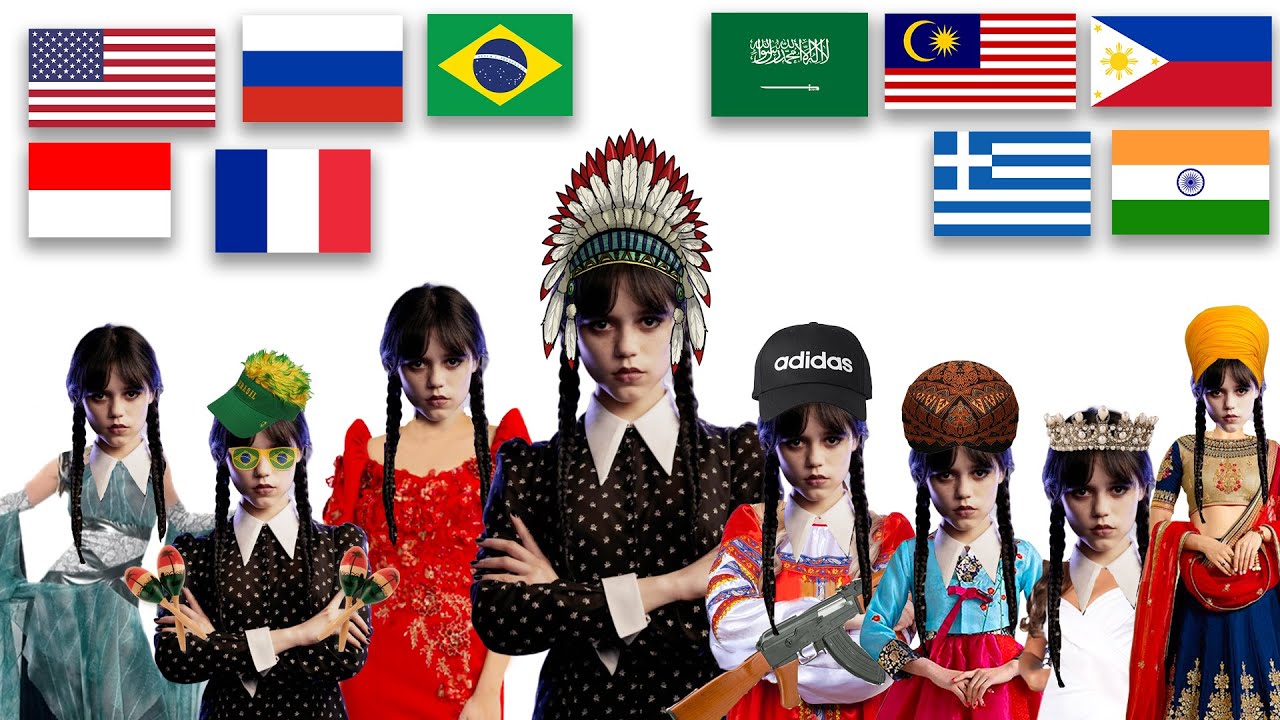 Wednesday in Different Language Meme Competition - YouTube