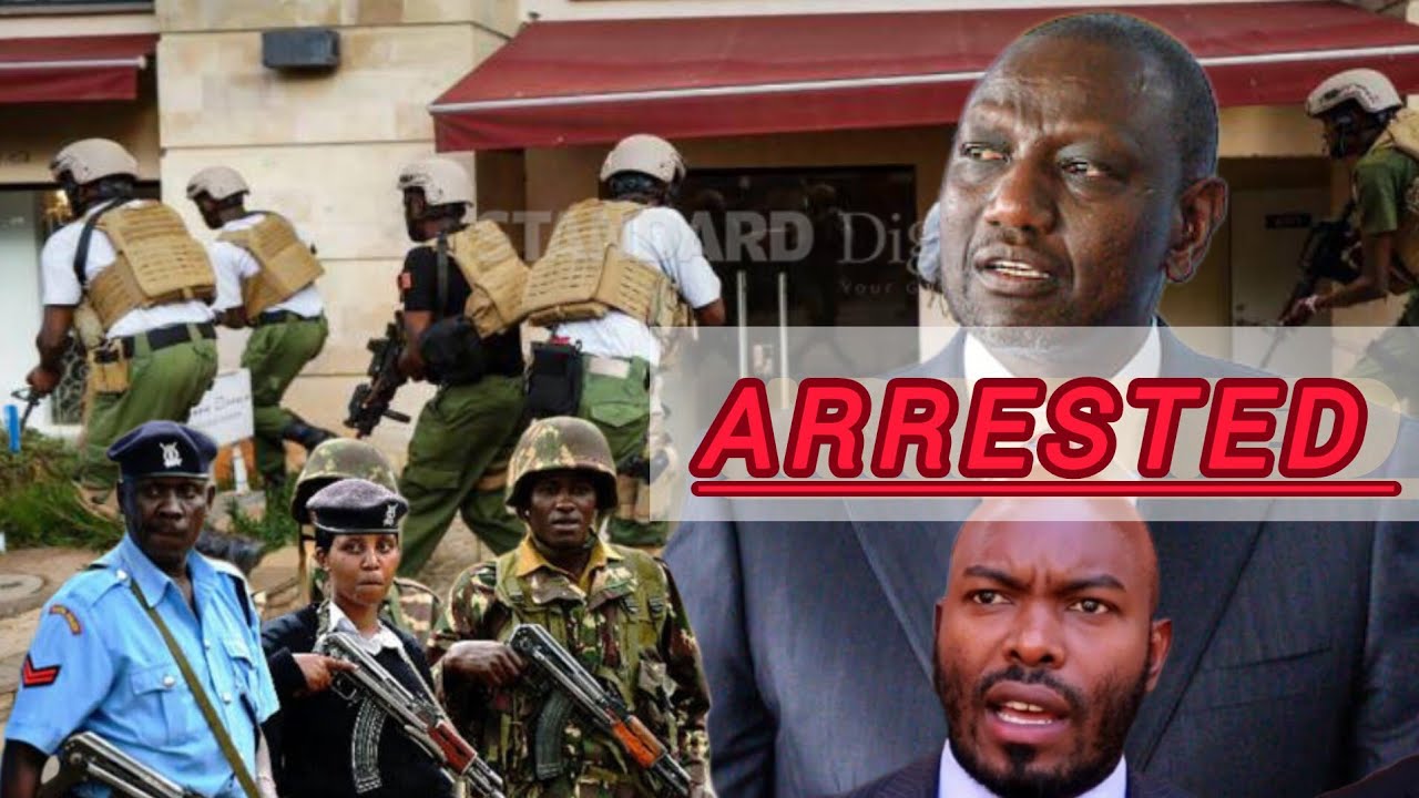 TENSE Standoff! HEAVILY Armed POLICE Raids Ruto's UDA MP in KILELESHWA ...