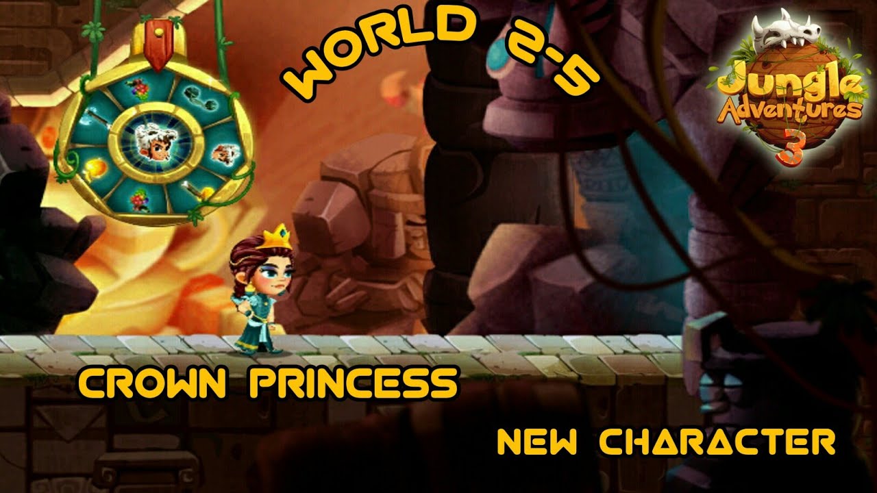 Jungle Adventures 3 Unlock Character Princess - YouTube