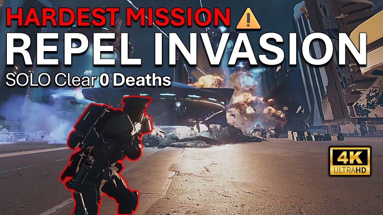 REPEL ILLUMINATE INVASION Solo Super Helldive Full Clear 0 Deaths Helldivers 2 - YouTube