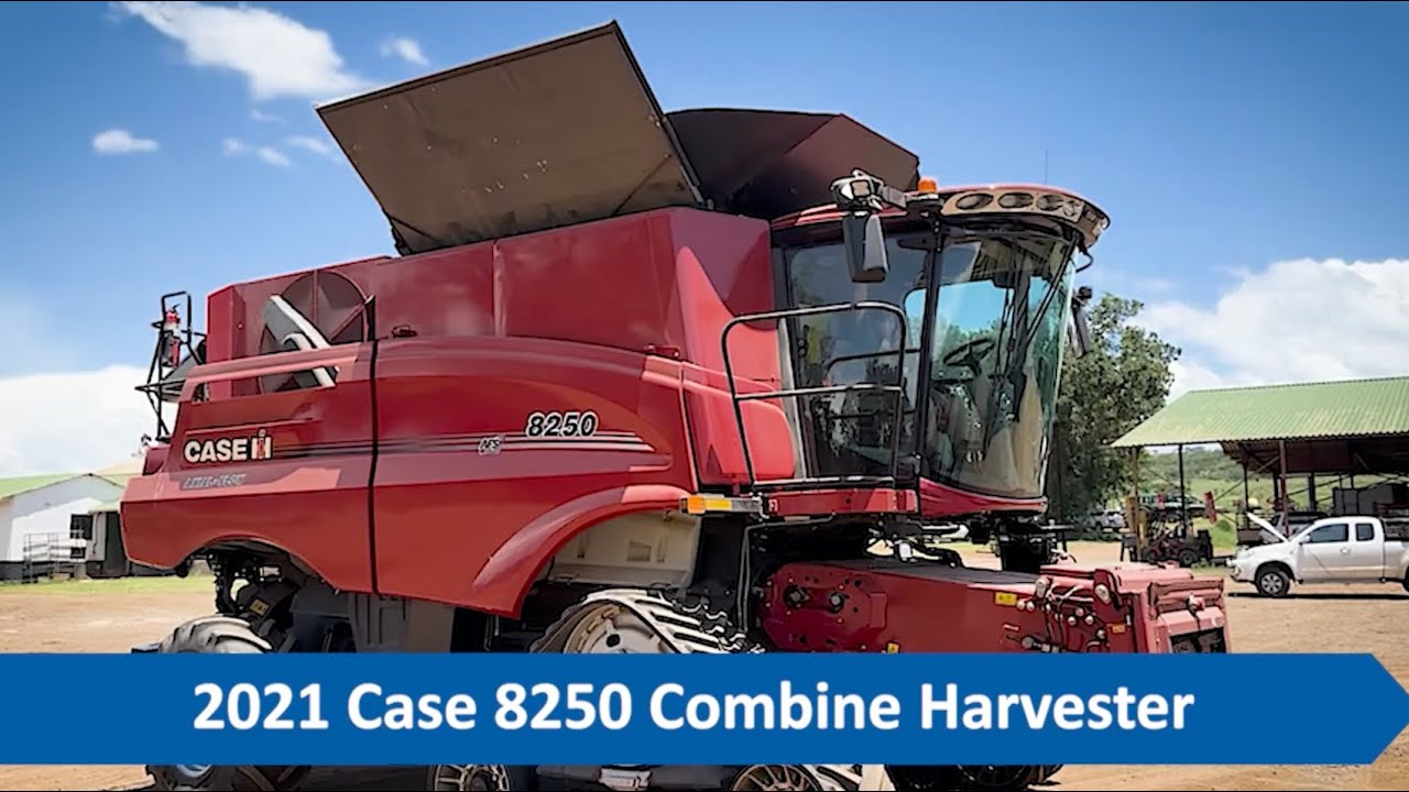 Special Item: CASE 850 Combine Harvester - YouTube