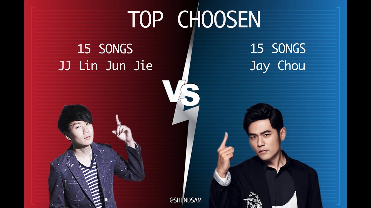 My Top 15 Choosen Jay Chou Vs JJ Lin Jun Jie Songs - YouTube