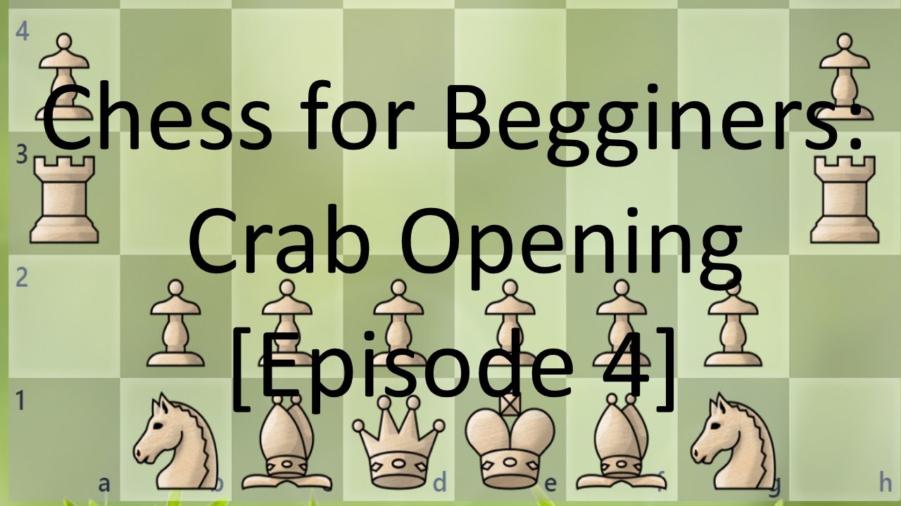 Chess for Begginers: Crab Opening [Episode 4] - YouTube