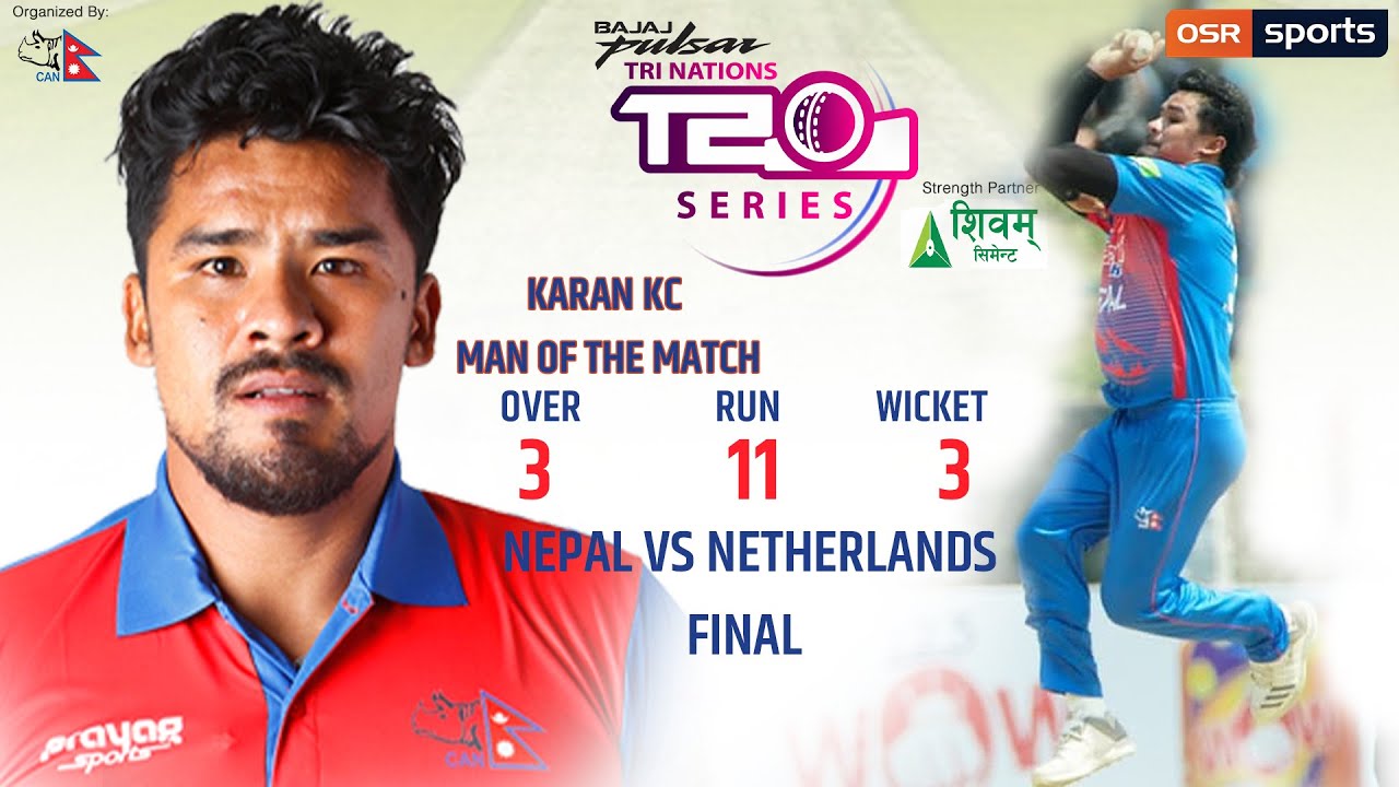 KARAN KC Final Man Of The Match Performance || 3 Wickets For 11 ...