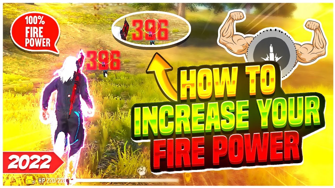 How To Increase Fire Power In Free Fire 🔥| New Pro Tips & Tricks ...