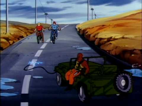 Roadblock - "Don't jump your bike over downed power lines" - G.I. Joe ...
